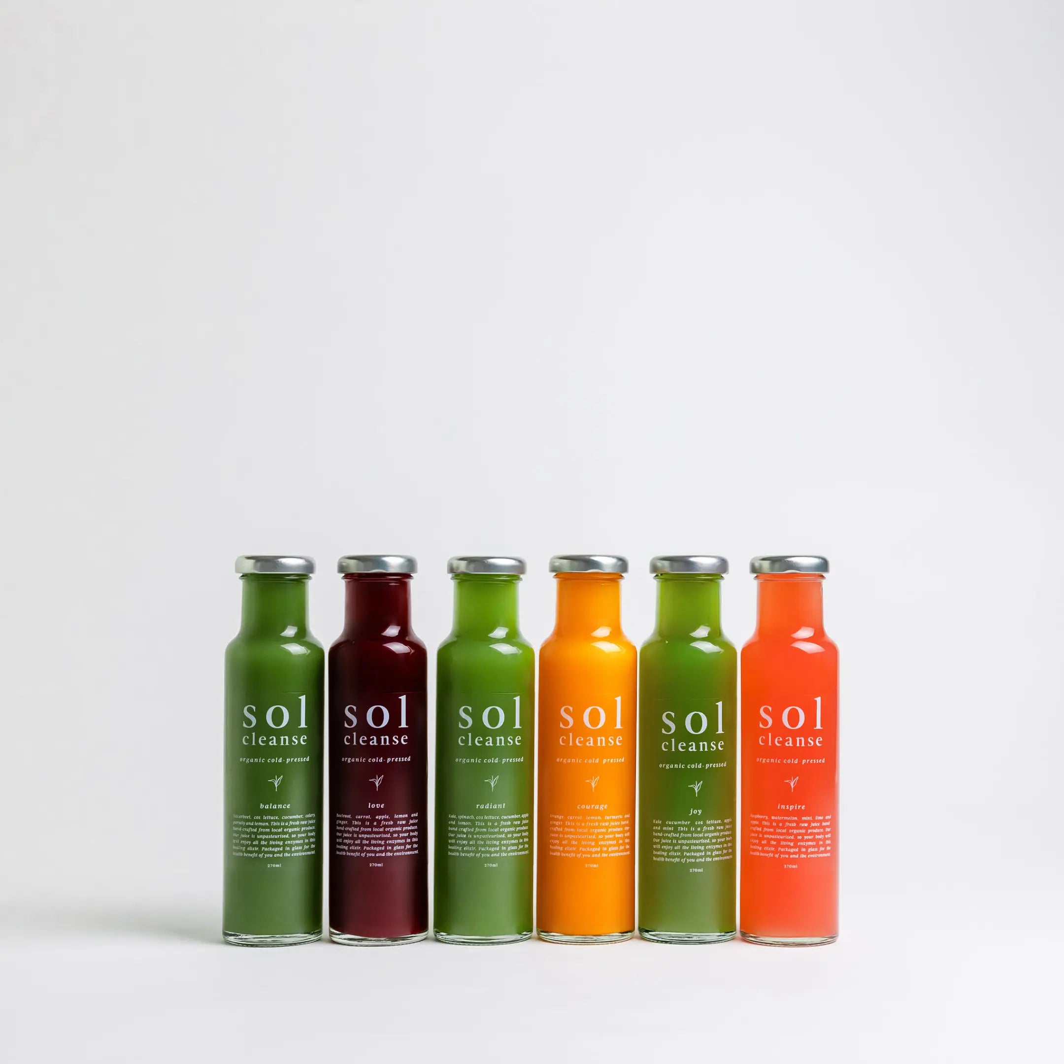 Abundance Daily Juice Pack | Cold Pressed Juices Delivered | Sol Cleanse