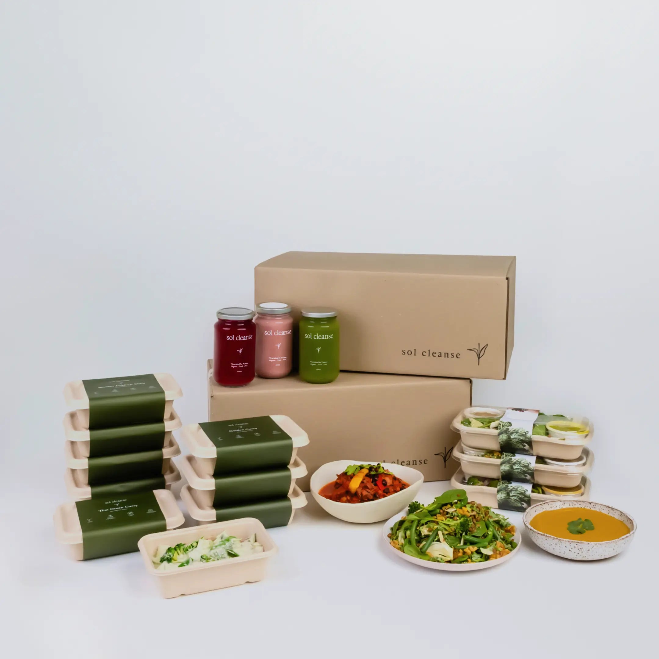 Custom Meal Pack – Healthy, Ready-Made Meals Delivery | Sol Cleanse