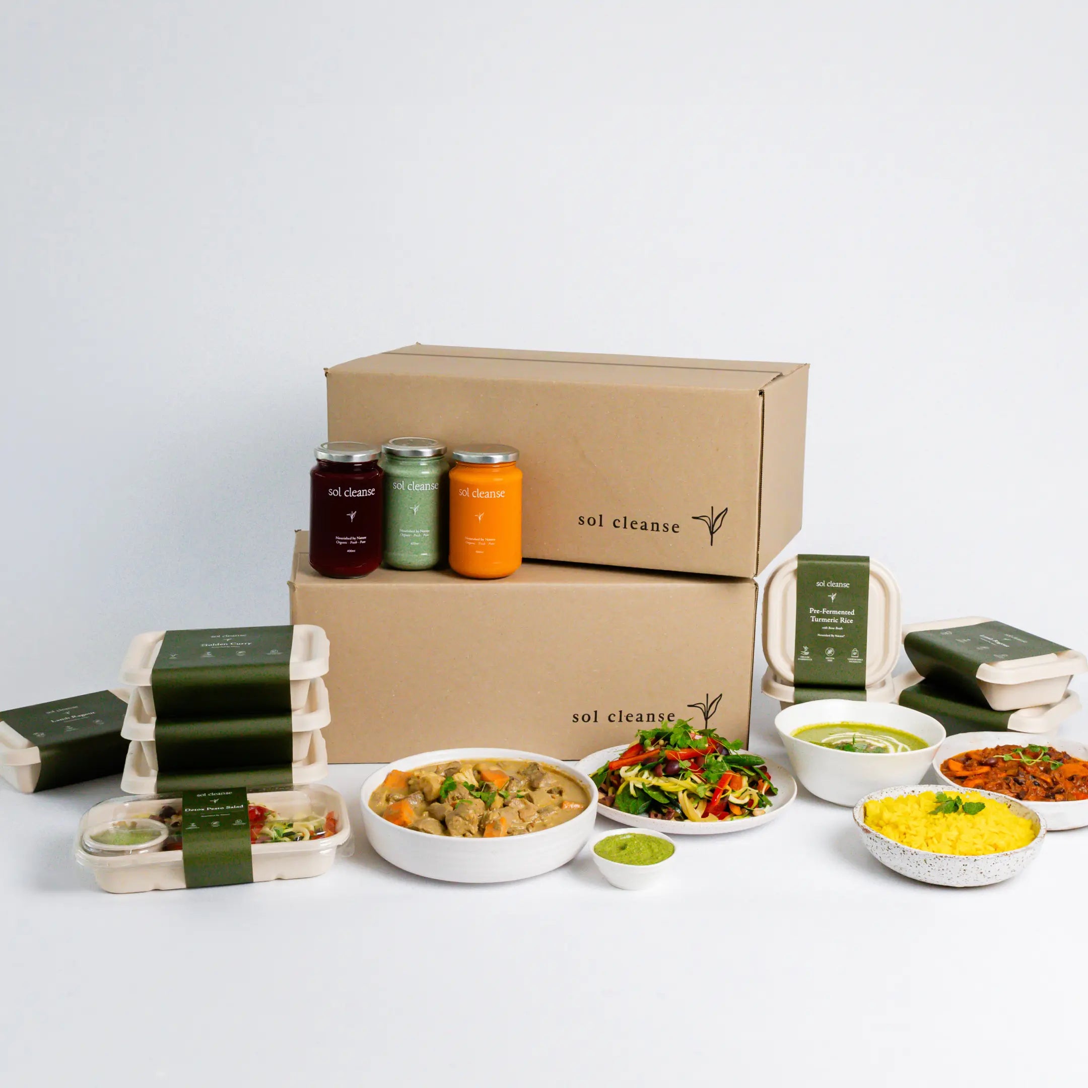 Custom Meal Pack – Healthy, Ready-Made Meals Delivery | Sol Cleanse