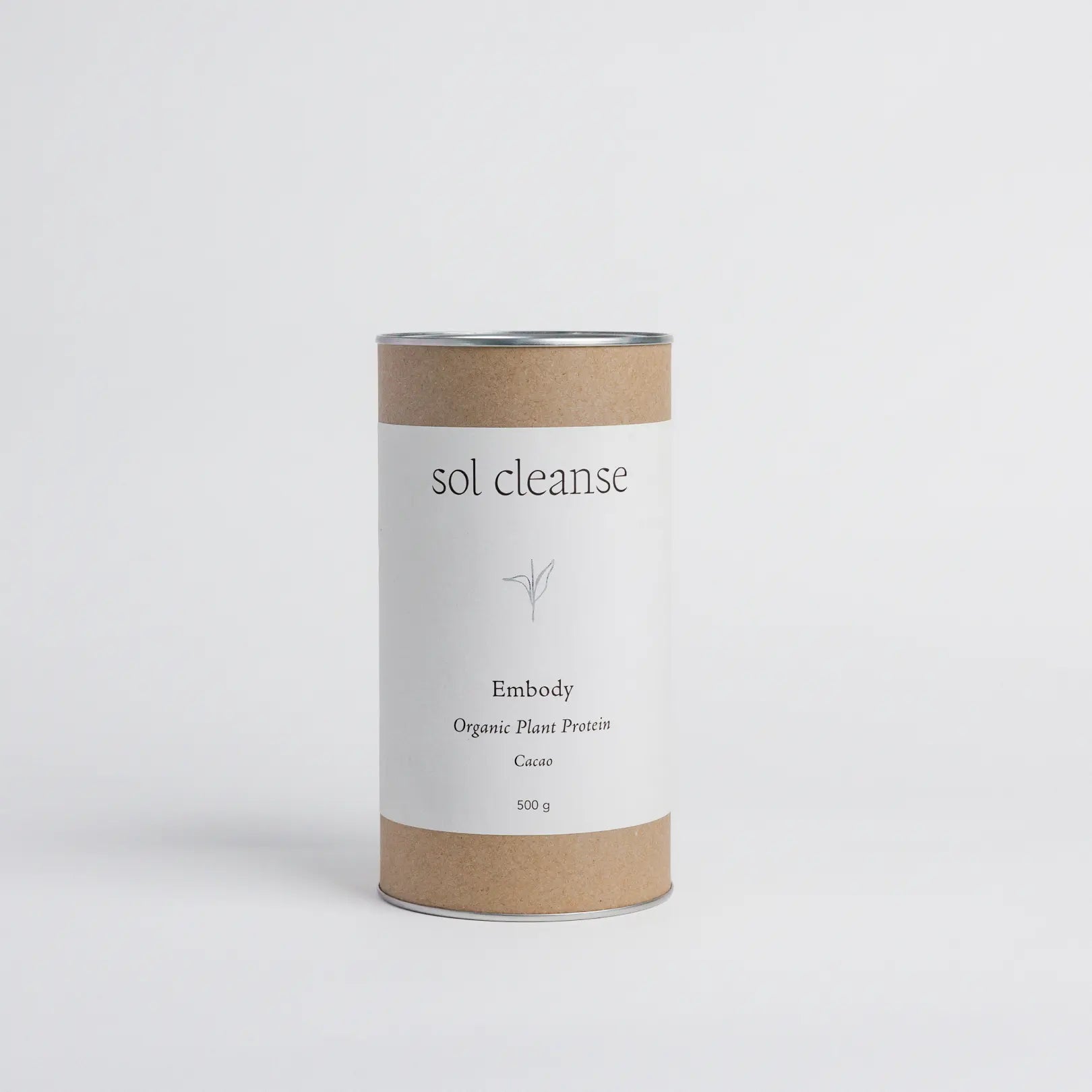 Embody Protein - Cacao 500g | Organic Vegan Protein Powder by Sol Cleanse